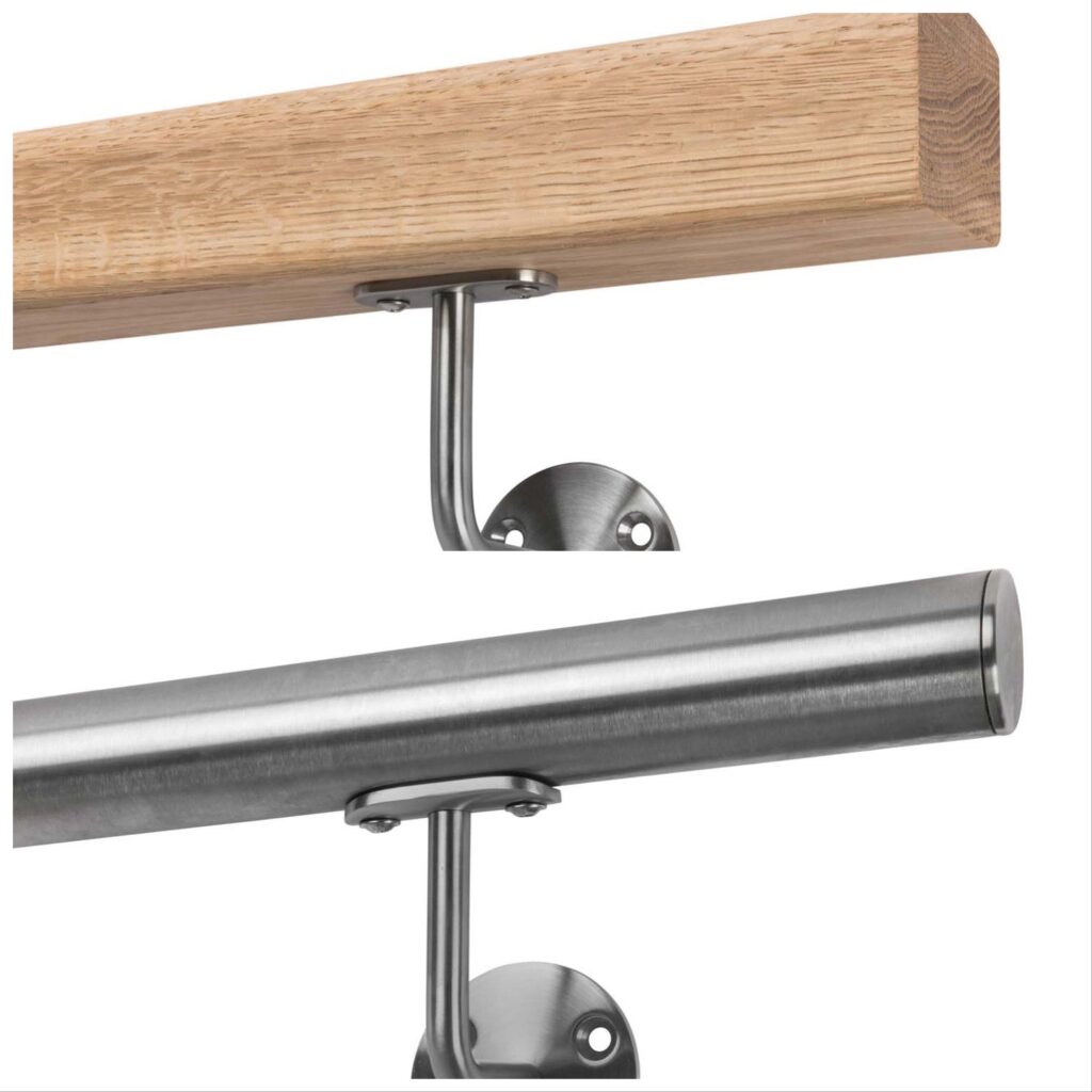 Wall Mounted Handrail Kit . Easy Installation Handrail Systems by Stairfurb