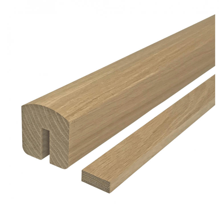 Handrails, Straight-Cut Banisters without Fixings Stair Parts by Stairfurb