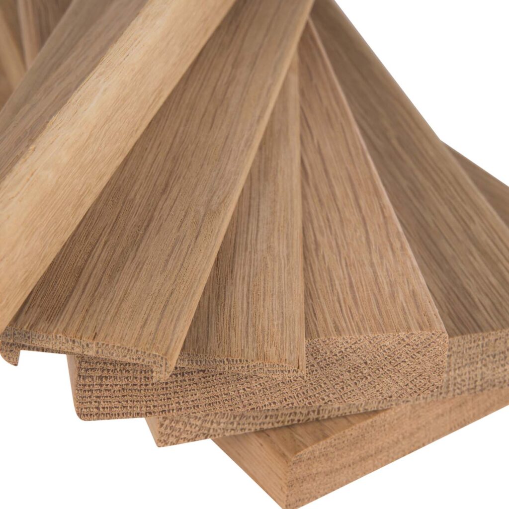 Custom Size Oak Veneer Newel Post Cladding & Cap - Stairfurb