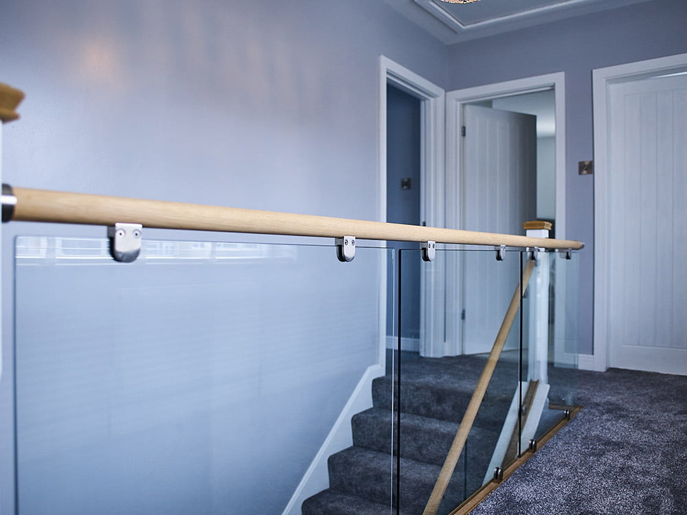 Glass Staircases, Glass Banisters & Glass Railings. 2022 Spring 40% Off.